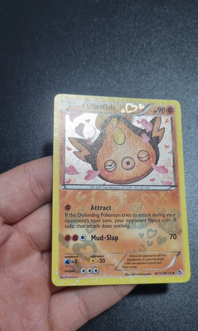 Stunfisk Radiant Collection | Black & White | BW | Pokemon Card ...