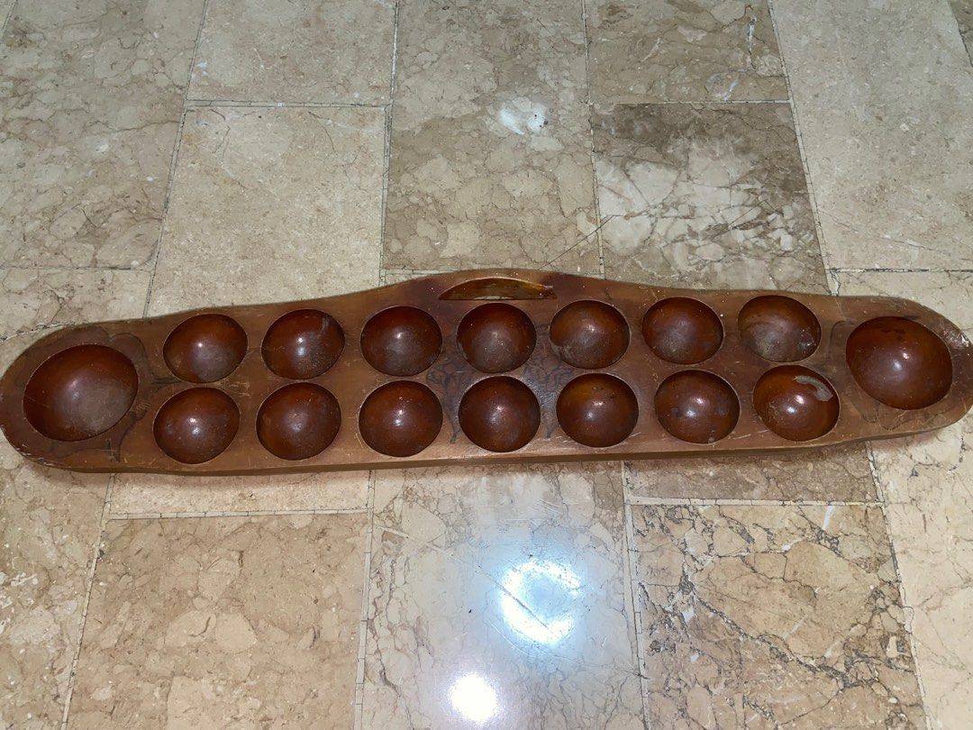 Sungka Board, Hobbies & Toys, Memorabilia & Collectibles, Vintage ...