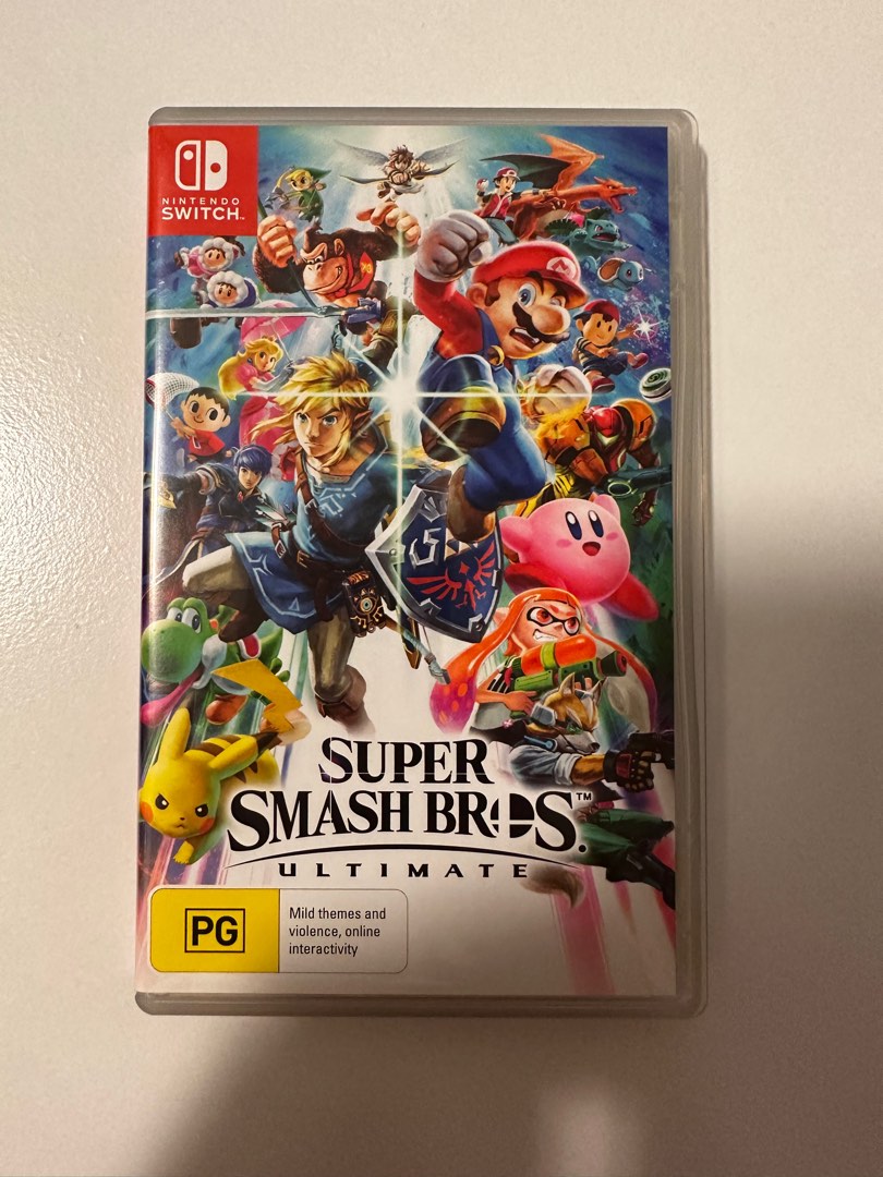 Super Smash Bro Ultimate for Switch, Video Gaming, Video Games ...
