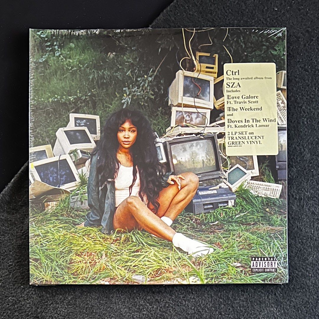 Sza - CTRL LP Vinyl, Hobbies & Toys, Music & Media, Vinyls on Carousell