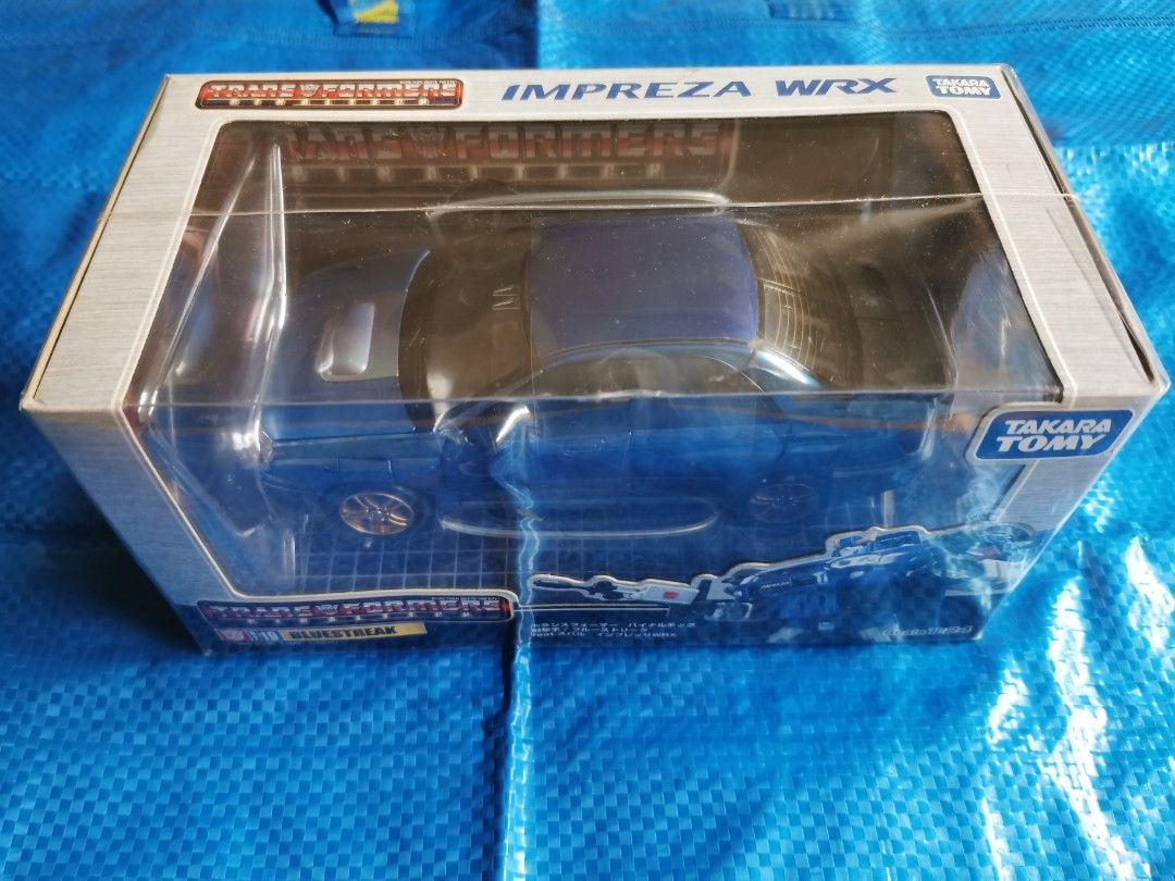 TakaraTomy Transformer Binaltech BT-19 Bluestreak Impreza WRX, Hobbies ...