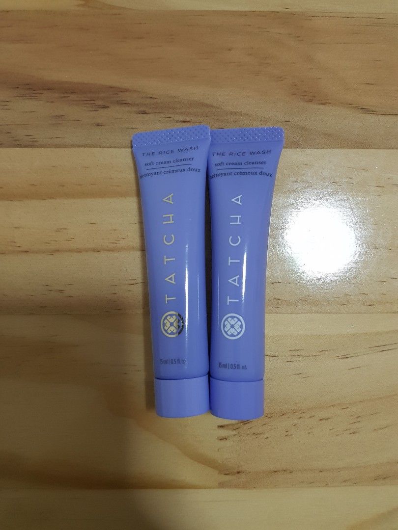 TATCHA - THE RICE WASH CLEANSER 15ML, Beauty & Personal Care, Face ...