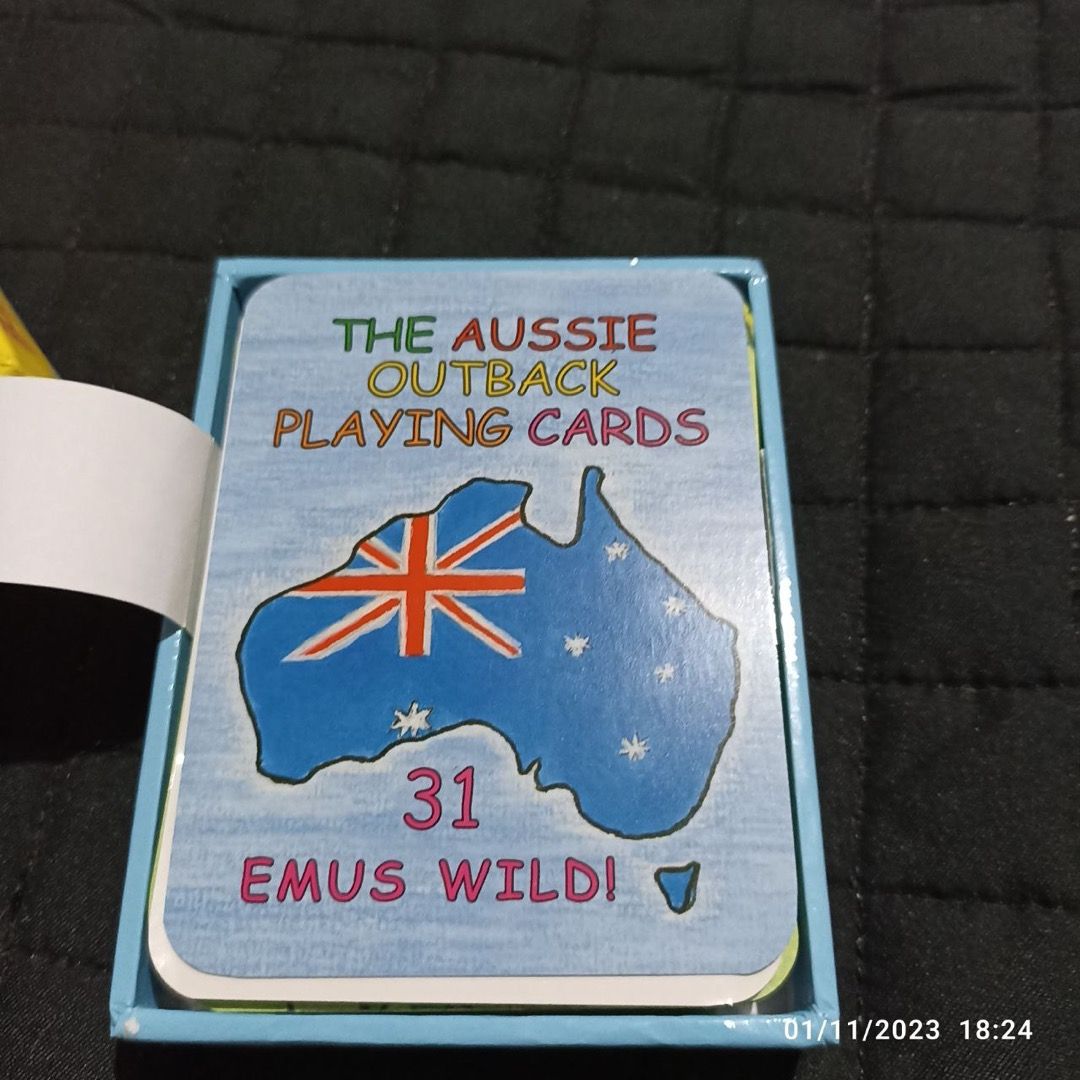 The Aussie Outback Playing Card, Hobbies & Toys, Toys & Games on Carousell