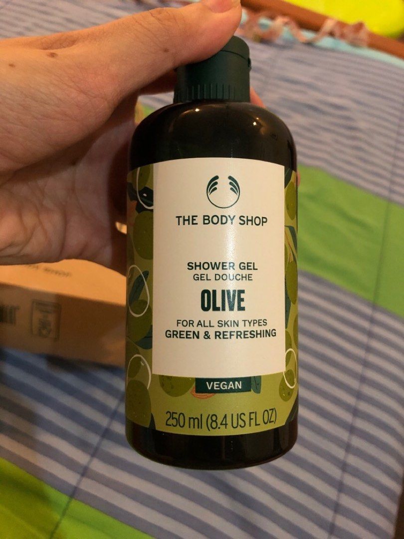 The Body Shop Shower Gel Douche - Olive, Beauty & Personal Care, Face ...