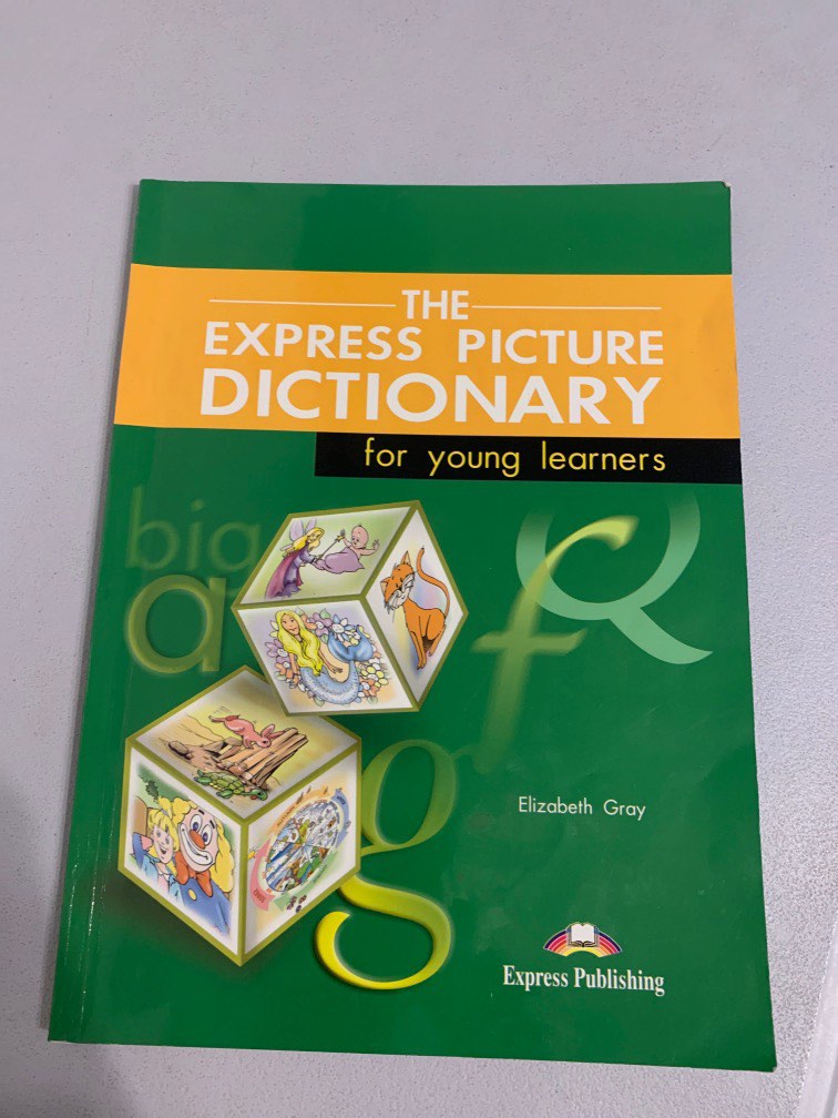The Express Picture Dictionary for Young learners, 興趣及遊戲, 書本 & 文具, 教科書 ...
