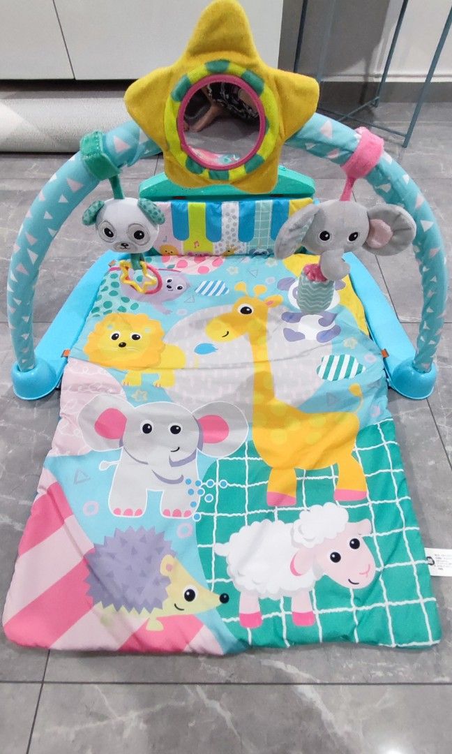 Toysrus Top Tots Musical Kickin Activity Gym, Babies & Kids, Infant ...