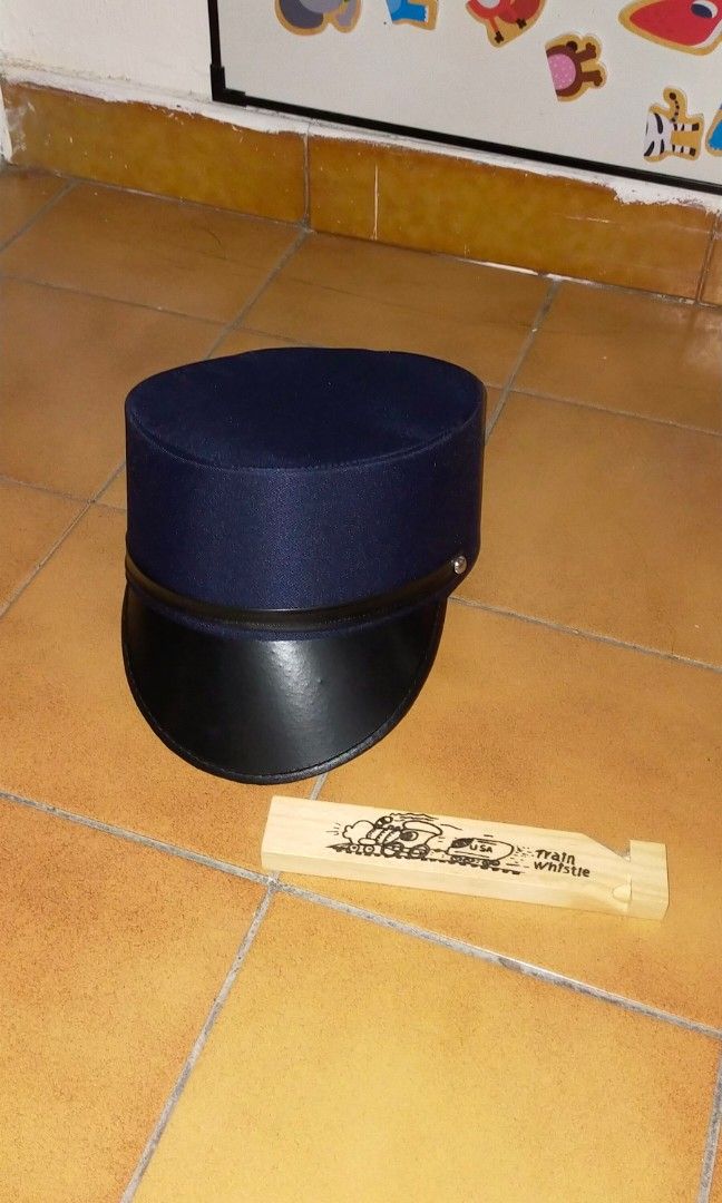 Train conductor hat, Men's Fashion, Watches & Accessories, Caps & Hats ...