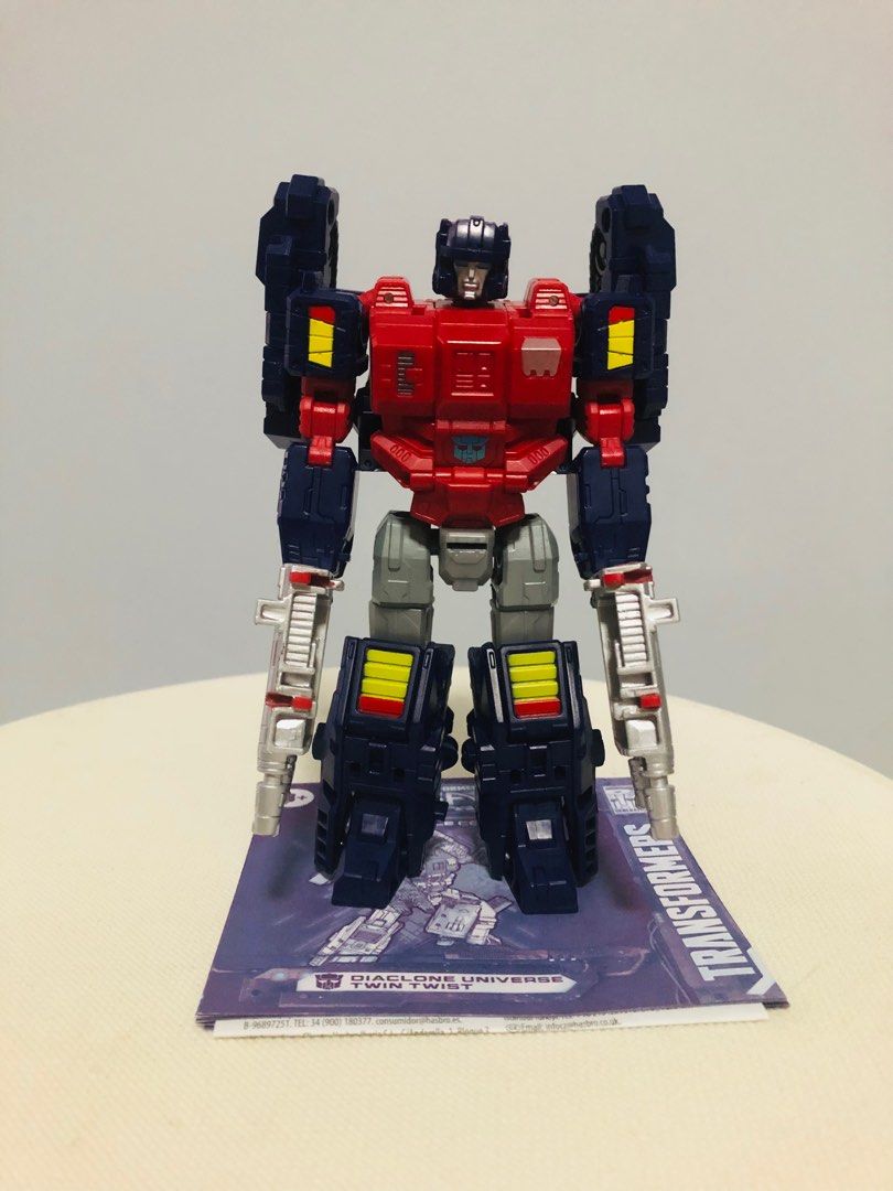 Transformers Diaclone Twin Twist, Hobbies & Toys, Toys & Games on Carousell