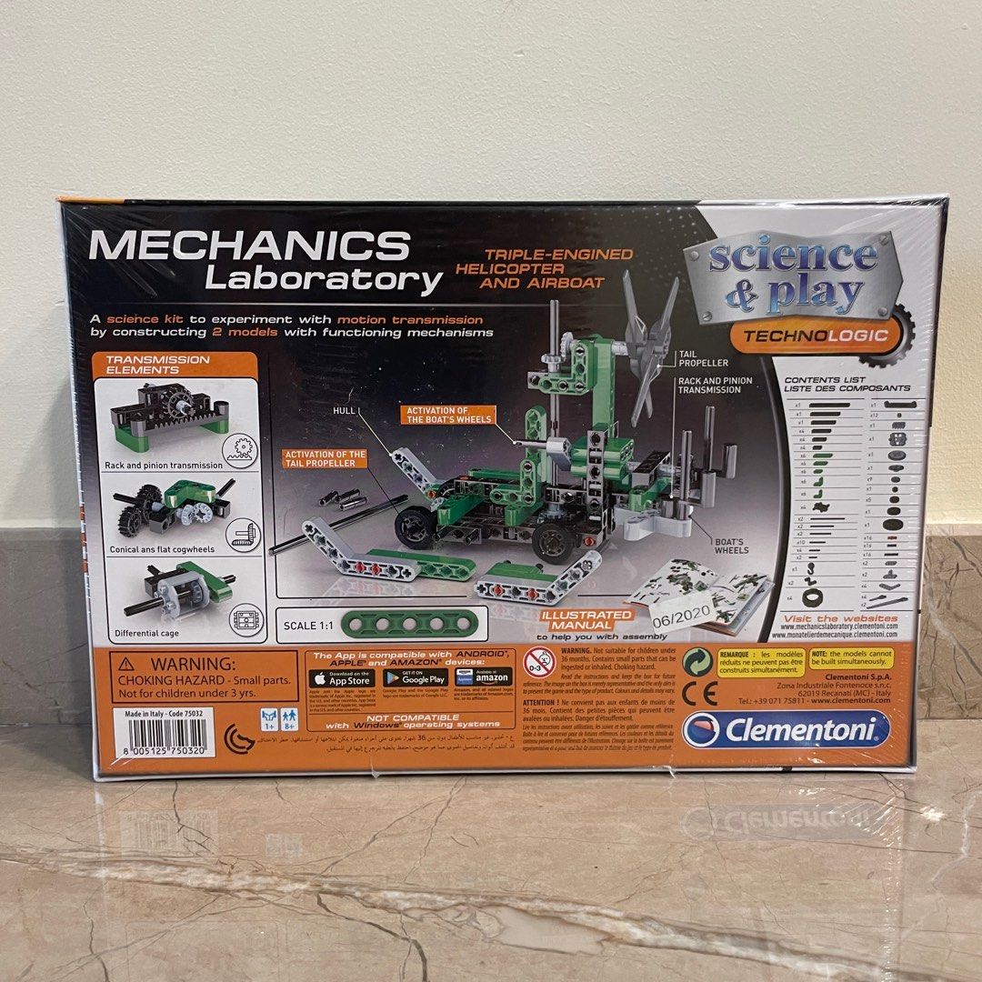 Triple-Engined Helicopter and Airboat (Mechanics Laboratory), Hobbies ...