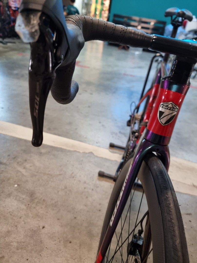 Twitter Carbon Aero Road Bike | Shimano 105 Groupset | Carbon Wheelset ...