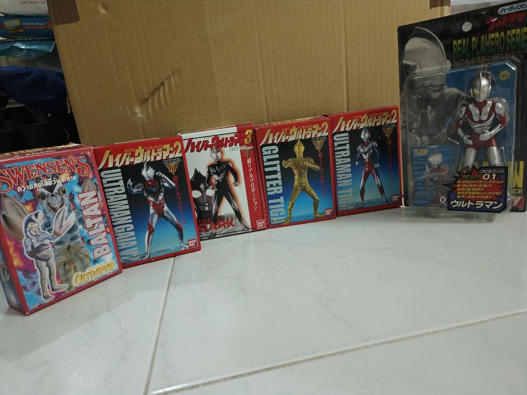 Ultraman Tiga Gaia Ultra seven Baltan all 7x for $55, Hobbies & Toys ...