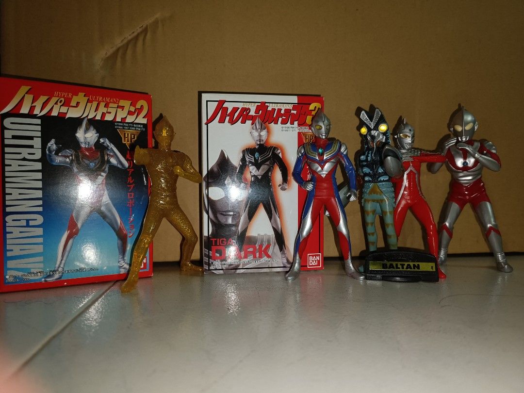 Ultraman Tiga Gaia Ultra seven Baltan all 7x for $55, Hobbies & Toys ...