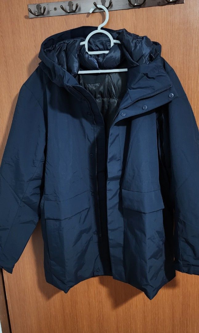 Uniqlo Hybrid down jacket, Men's Fashion, Coats, Jackets and Outerwear ...