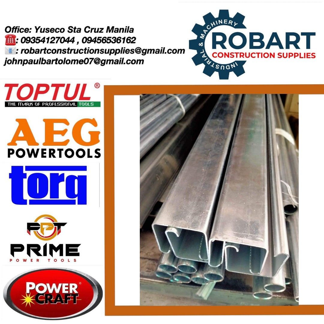 Unistrut channel solid, Commercial & Industrial, Construction Tools ...