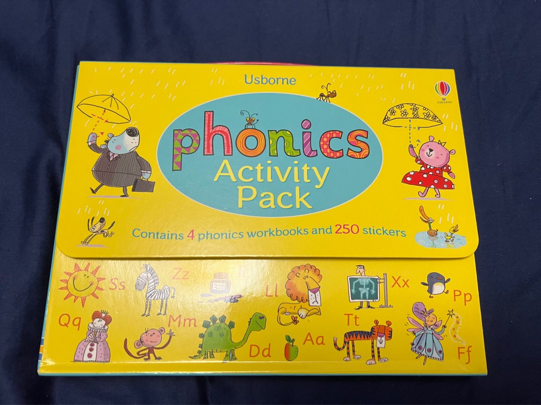 Usborne Phonics Activity Pack, Hobbies & Toys, Books & Magazines ...
