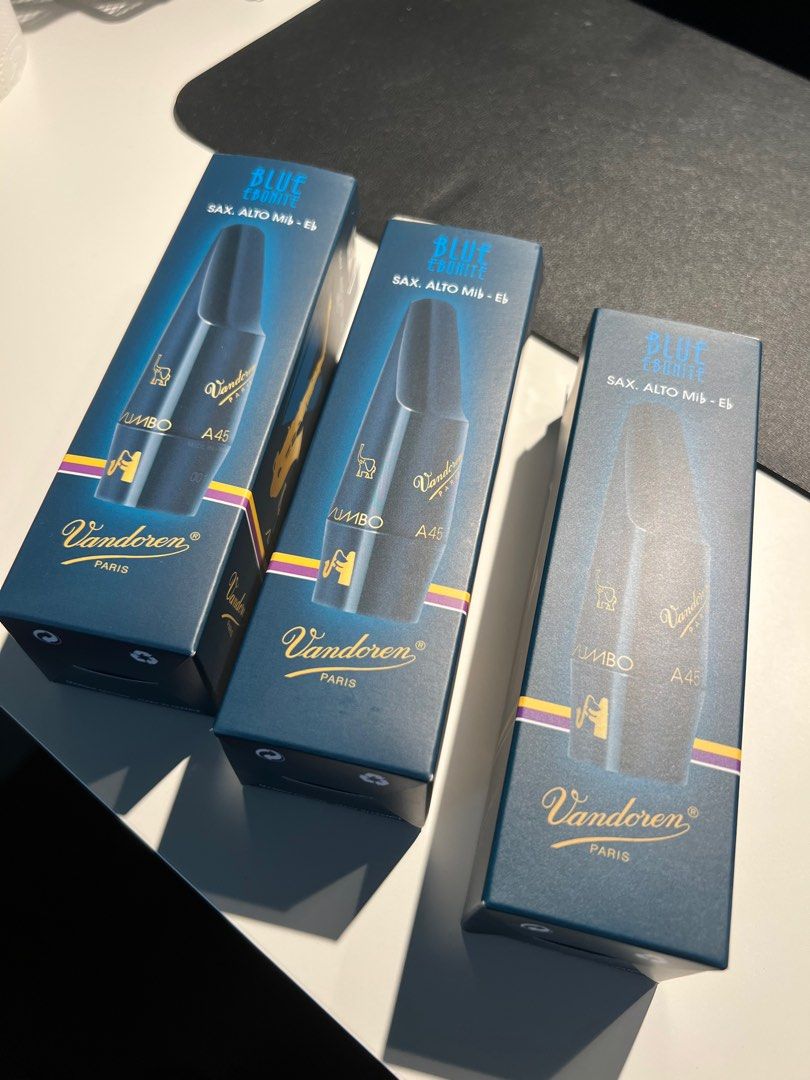 Vandoren Jumbo Java A45 Blue Limited, Hobbies & Toys, Music & Media ...