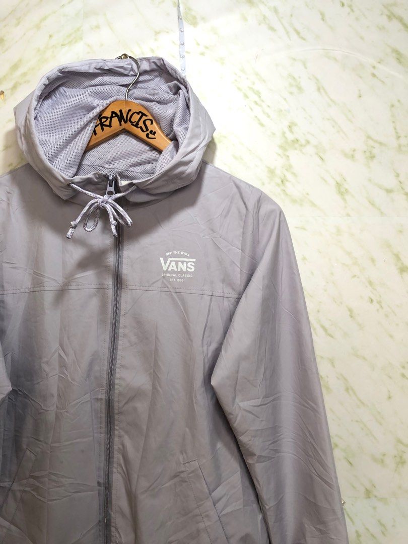 Vans Zip-Up Windbreaker Jacket, Women's Fashion, Coats, Jackets and ...