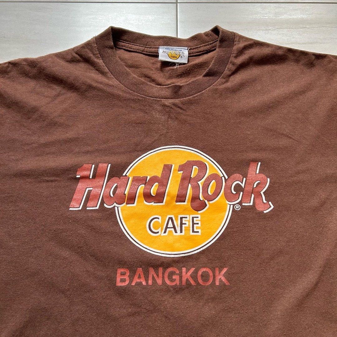 Vintage Hard Rock Bangkok Tee, Men's Fashion, Tops & Sets, Tshirts & Polo Shirts on Carousell
