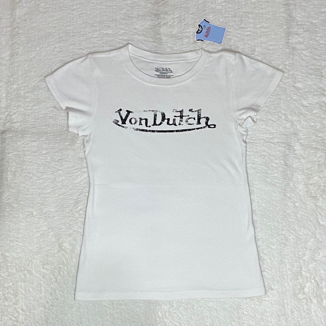 Von Dutch Iconic 2000s Tee, Women's Fashion, Tops, Shirts on Carousell