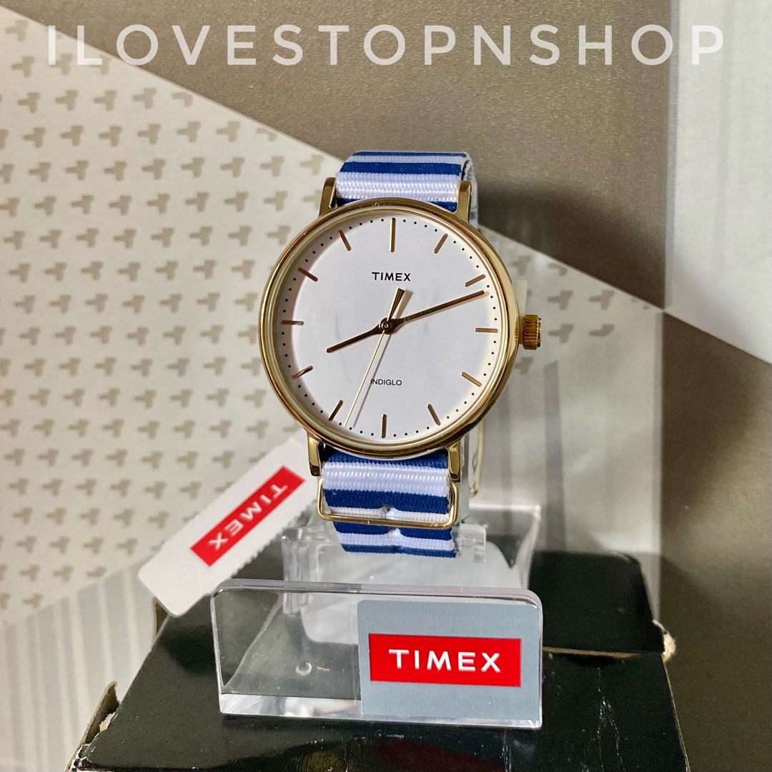 Timex Women's Weekender Fairfield Nylon Strap Watch TW2P91900, Women's ...