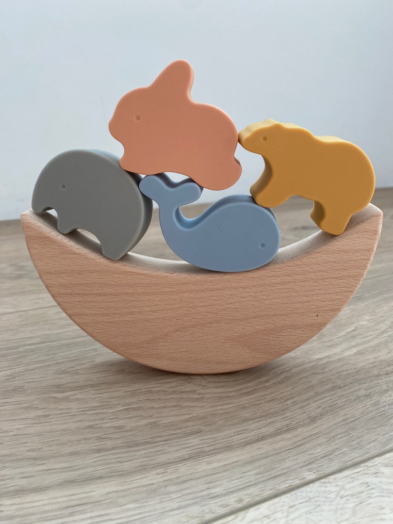 Wooden Balancing Toy, Babies & Kids, Infant Playtime on Carousell