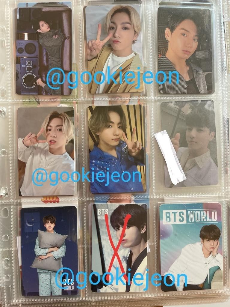 WTS BTS Jungkook Official Photocards (Big Sale), Hobbies & Toys, Memorabilia & Collectibles, K ...