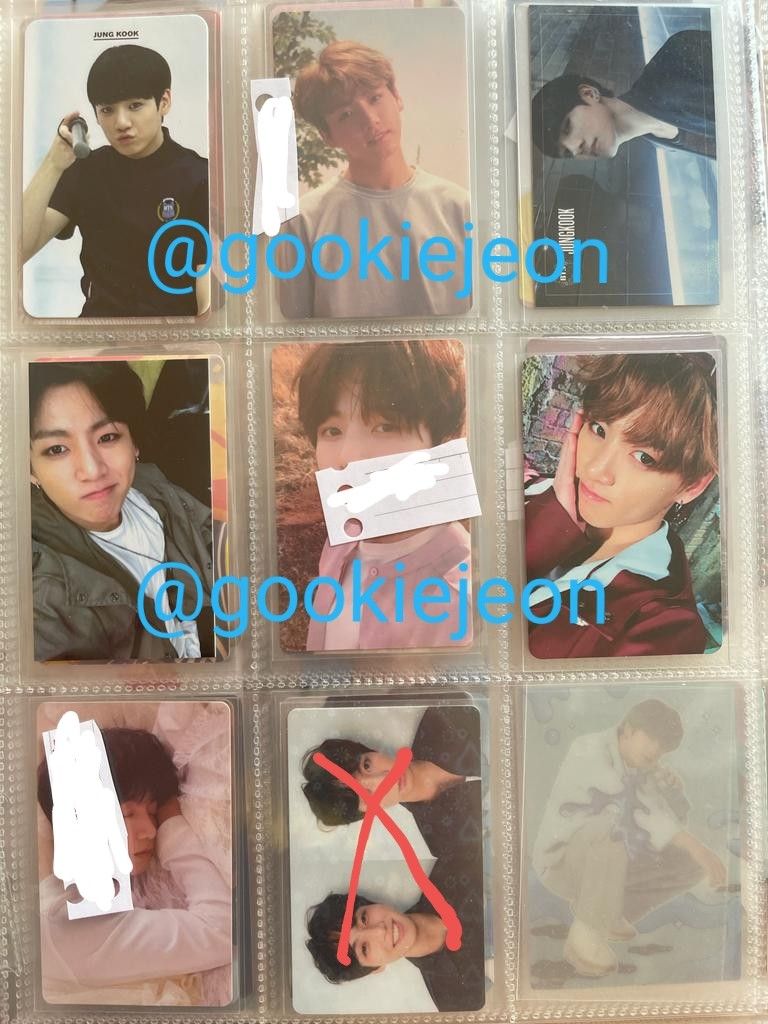 WTS BTS Jungkook Official Photocards (Big Sale), Hobbies & Toys, Memorabilia & Collectibles, K ...