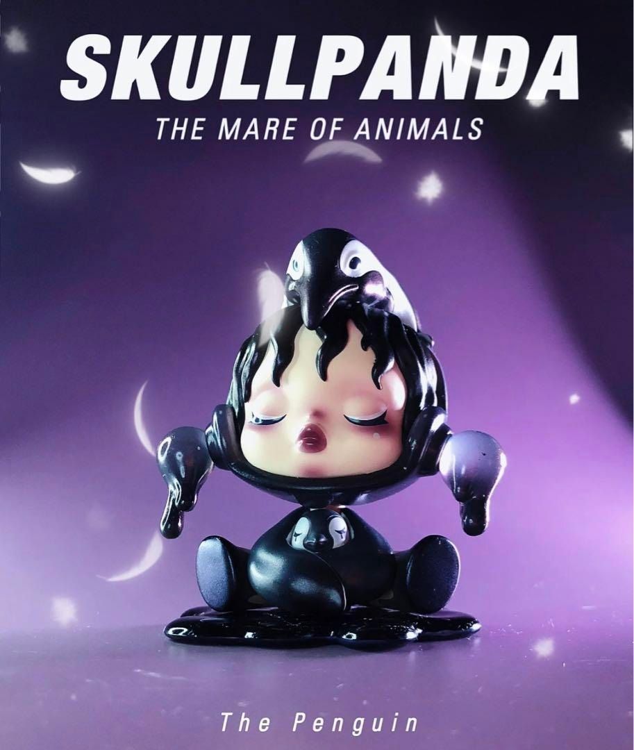 WTS Popmart Skullpanda The Mares of Animals [ The Penguin ], Hobbies ...