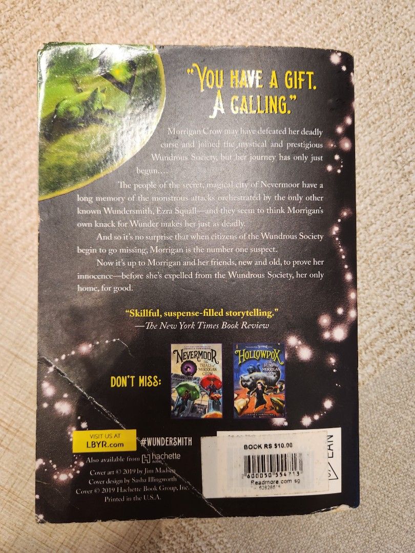 Wundersmith - The calling of morrigan crow, Hobbies & Toys, Books ...