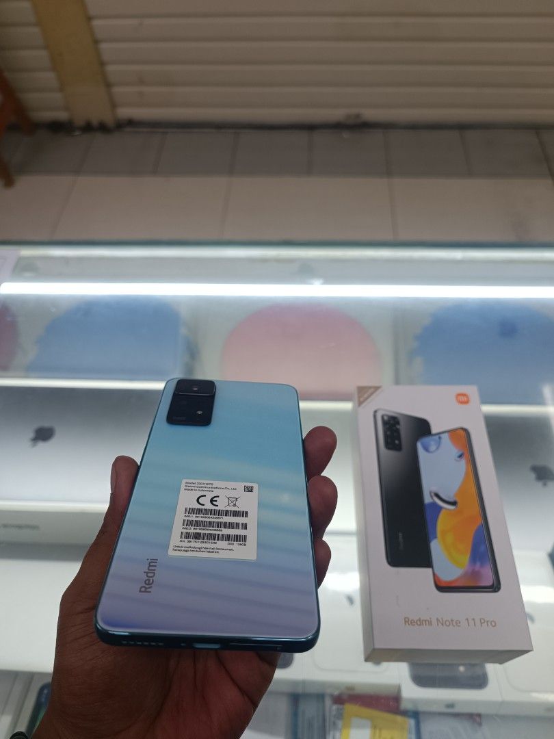 Xiaomi Redmi Note 11 Pro 6/128GB Blue Second Ex Original, Telepon Seluler & Tablet, Ponsel ...