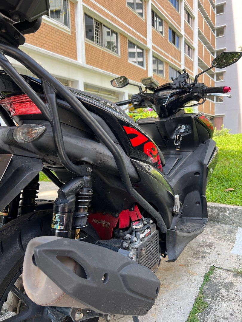 YAMAHA AEROX NVX 155 NON-KEYLESS, Motorcycles, Motorcycles for Sale ...