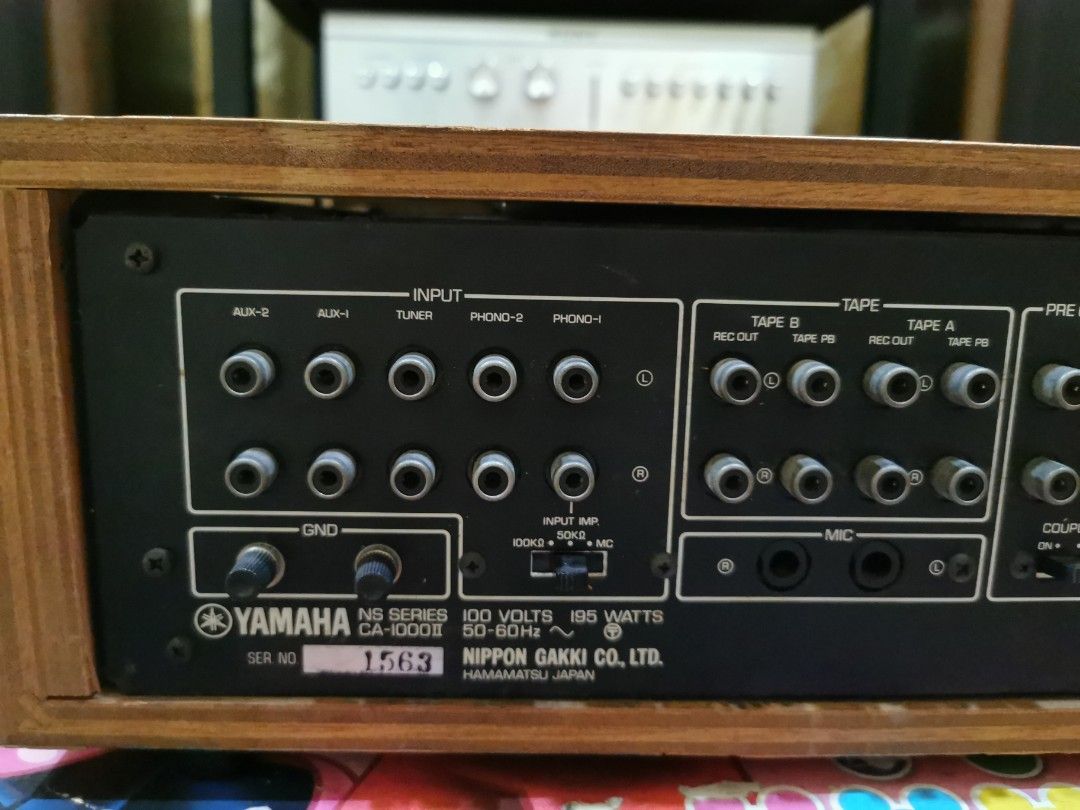Yamaha CA 1000II, Audio, Soundbars, Speakers & Amplifiers on Carousell