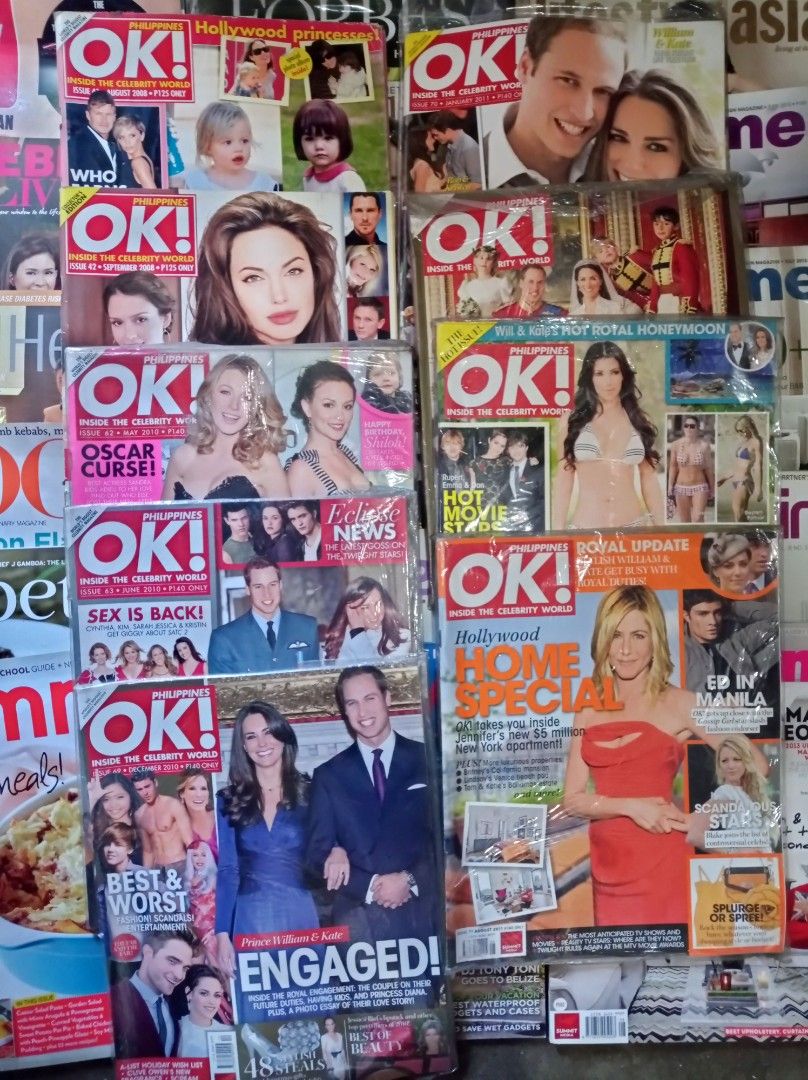 YES! & OK! Magazines (Old issue), Hobbies & Toys, Books & Magazines, Magazines on Carousell