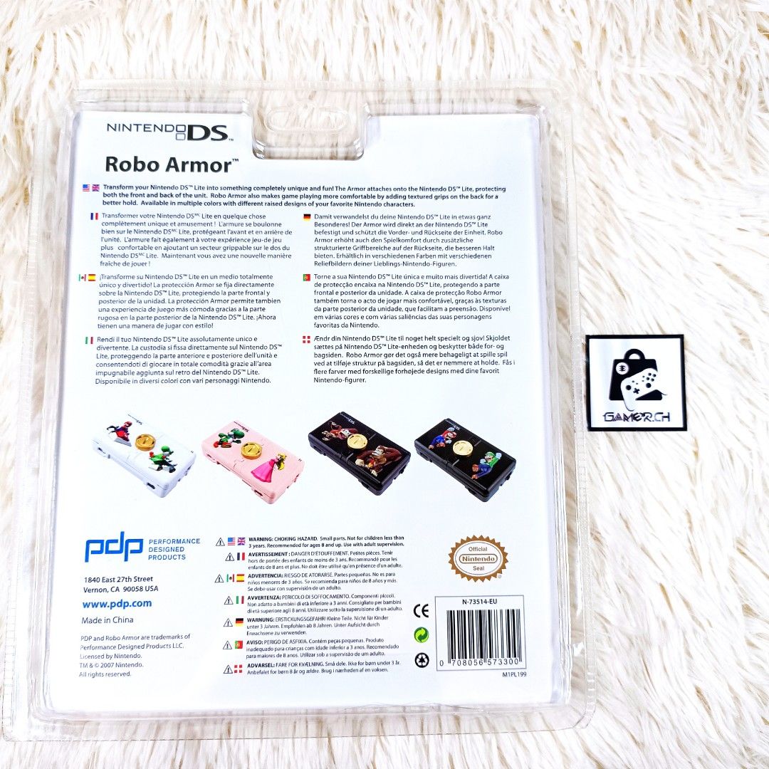 RUSH SALE Yoshi & Princess Peach Robo Armor Case for DS Lite [Collector ...