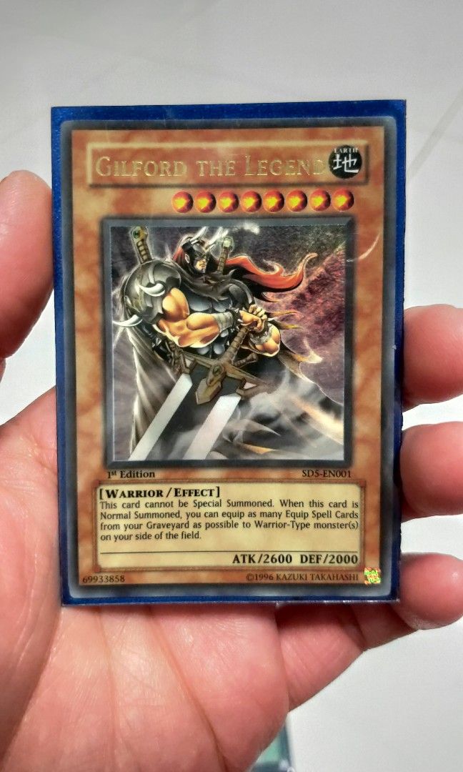 Yu-Gi-Oh - Gilford the Legend Holo, Hobbies & Toys, Toys & Games on ...