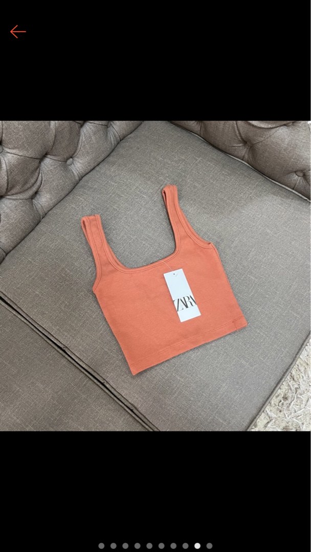 Zara Top, Women's Fashion, Tops, Sleeveless on Carousell