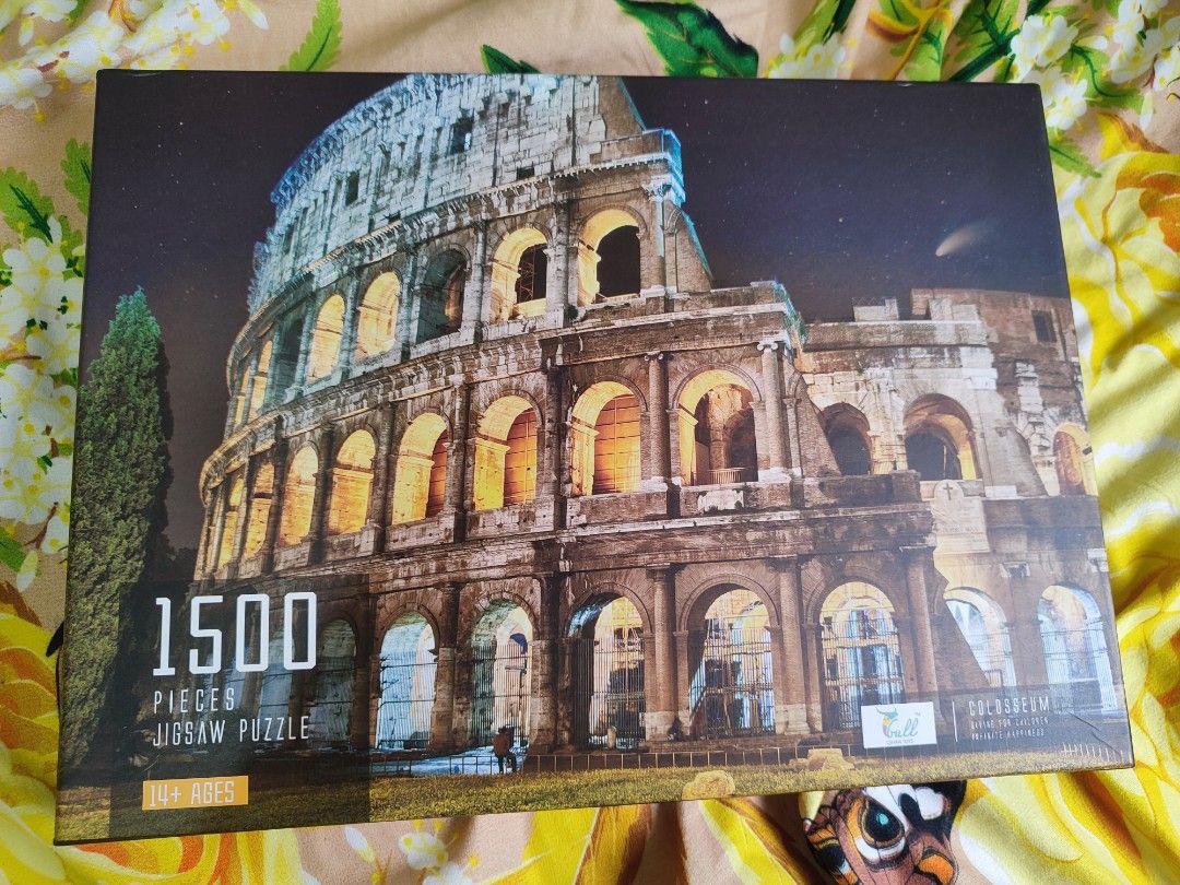 1500 Pieces Colosseum Puzzle, Hobbies & Toys, Toys & Games on Carousell