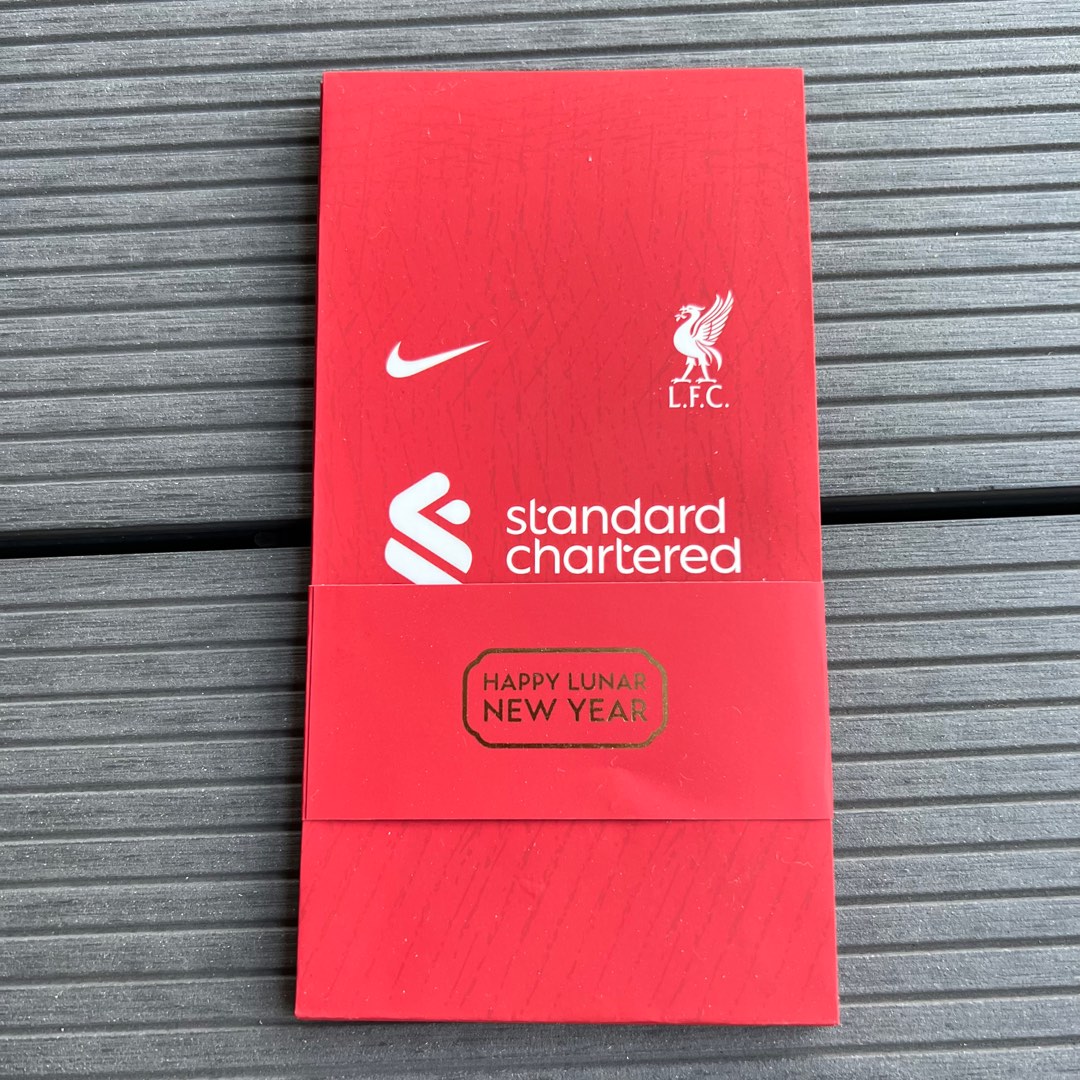 2023 LFC Liverpool Football Club x Standard Chartered Bank Red Packet ...