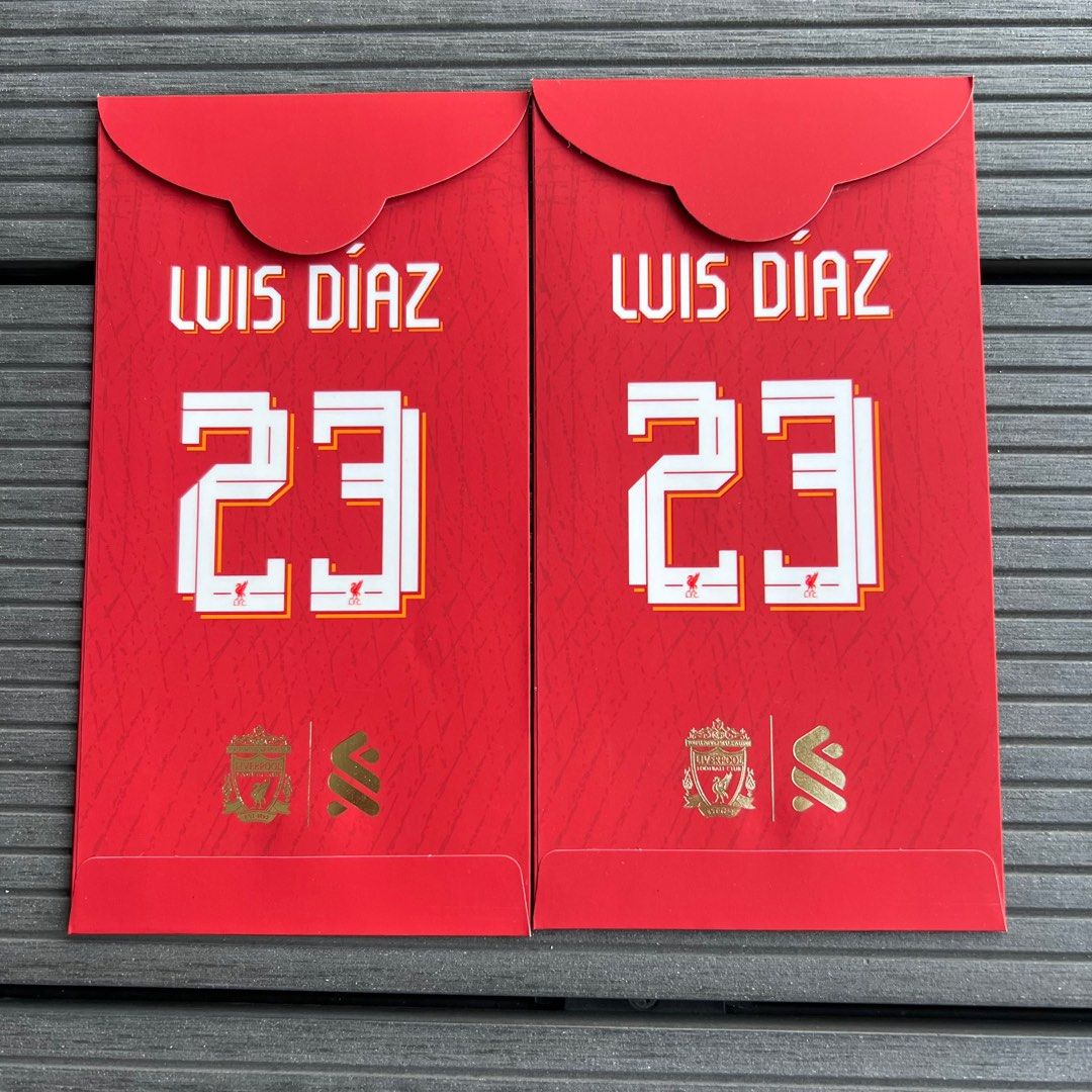 2023 LFC Liverpool Football Club x Standard Chartered Bank Red Packet ...