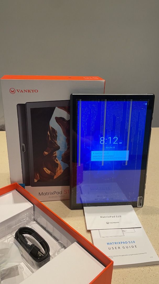 2941) VANKYO MatrixPad S10 10 inch Android Tablet, Quad-Core Processor ...