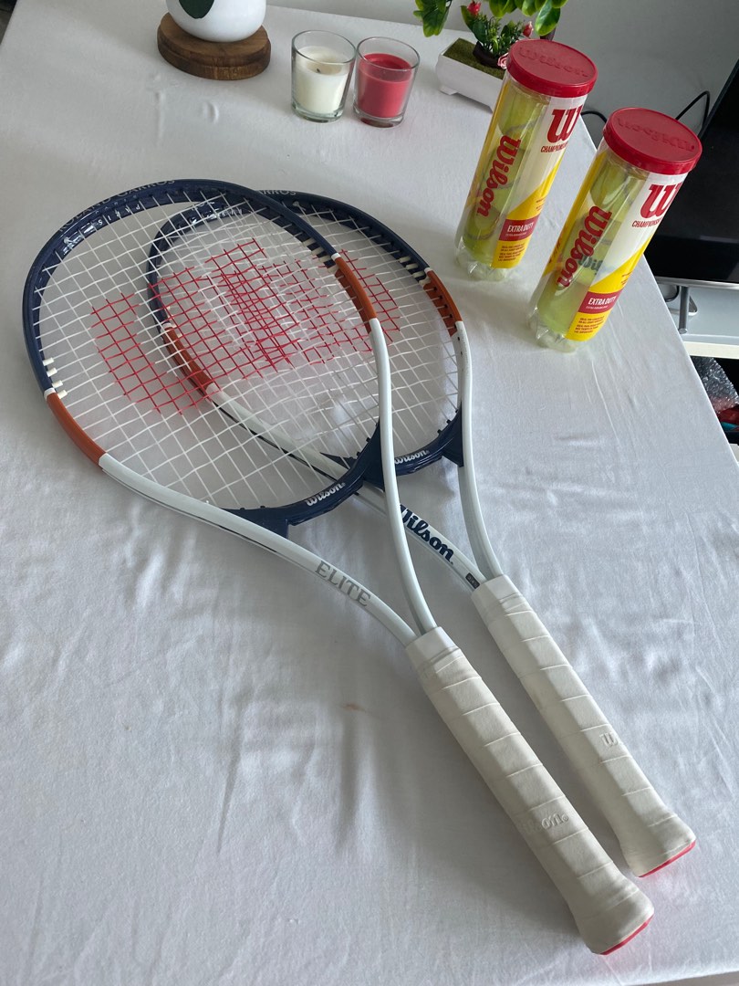 2 x Roland Garros Elite Tennis Rackets (Ages 9-10), Sports Equipment ...