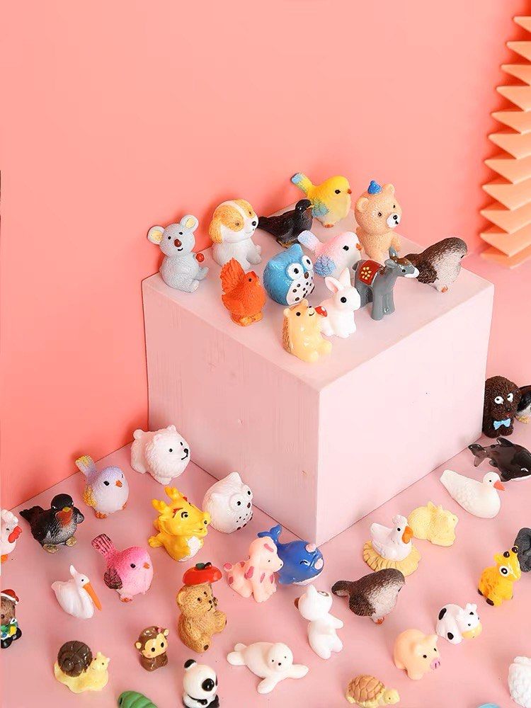 30 Blind box miniature animal figurine, Hobbies & Toys, Toys & Games on ...