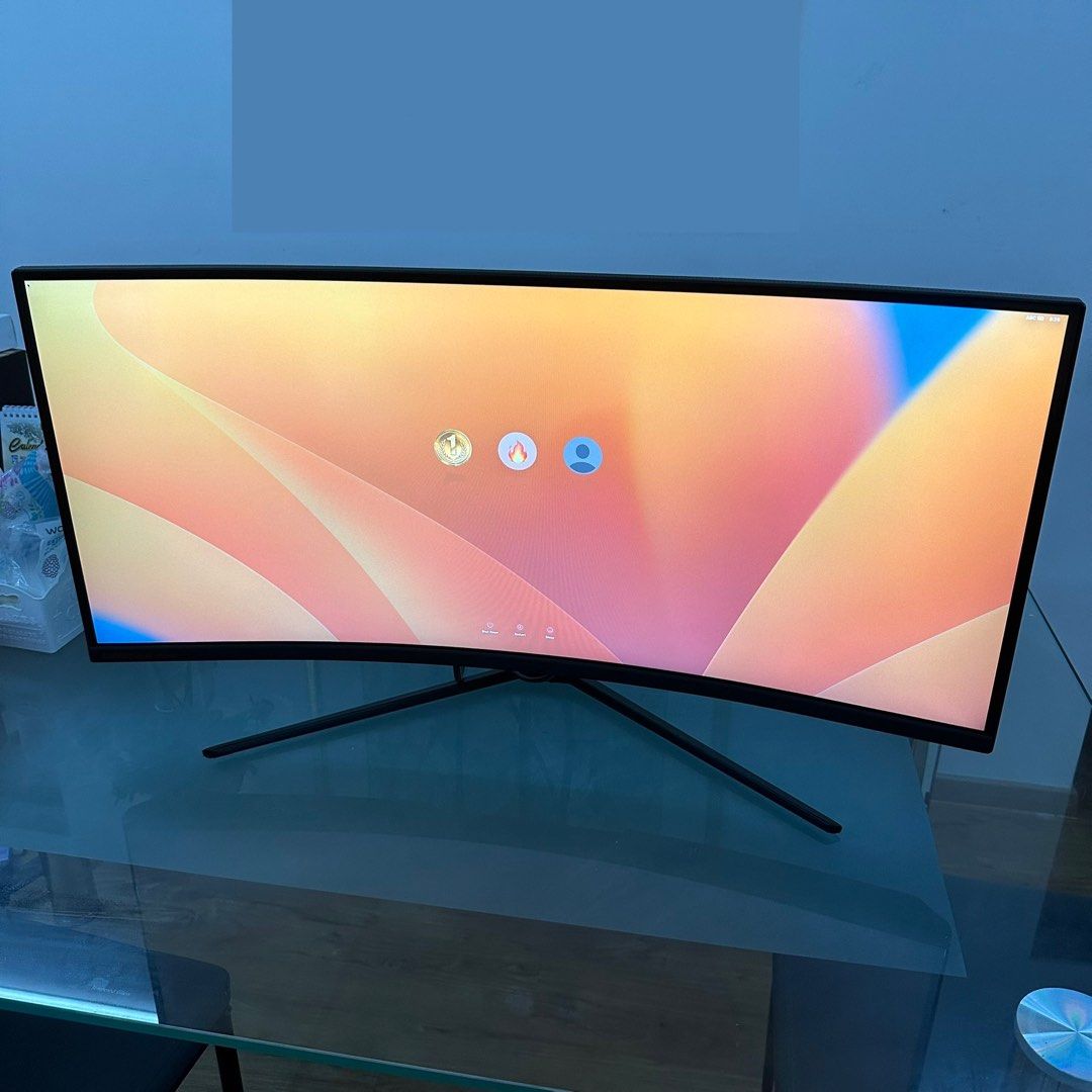 34” Supersolid XG340R 3440x1440 100Hz UWQHD Ultrawide LCD Monitor ...