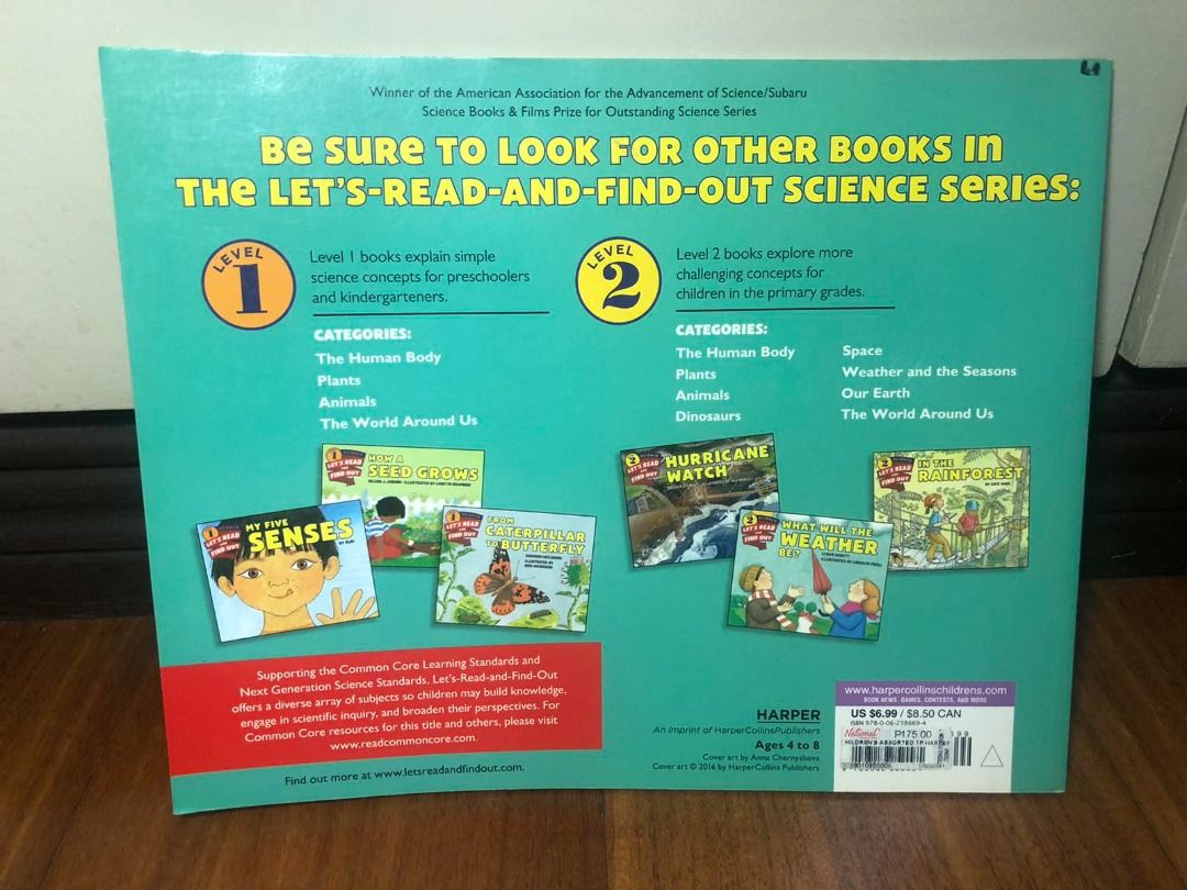(4-8Y) Level 1 Science Let's Read and Find Out - Sounds All Around ...