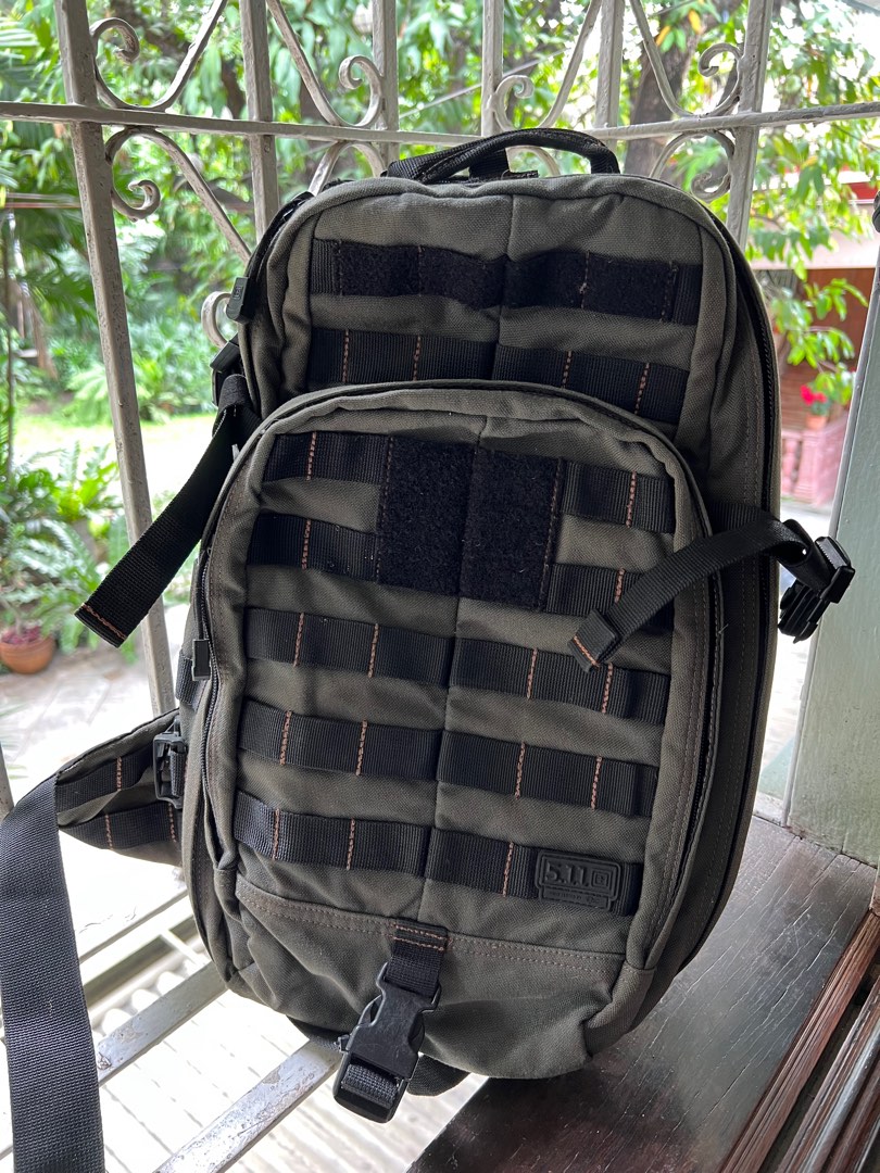 5.11 MOAB Rush 10 Double-Tap; Tactical Sling-Bag, Men's Fashion, Bags ...