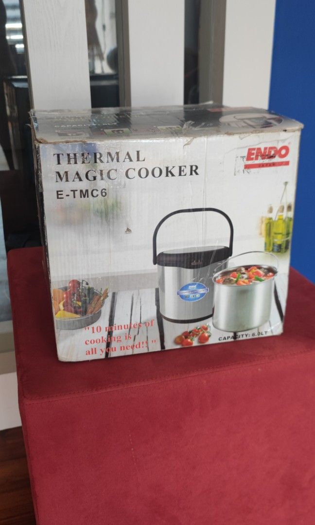 6 Litre Endo Magic Thermal Cooker, TV & Home Appliances, Kitchen ...