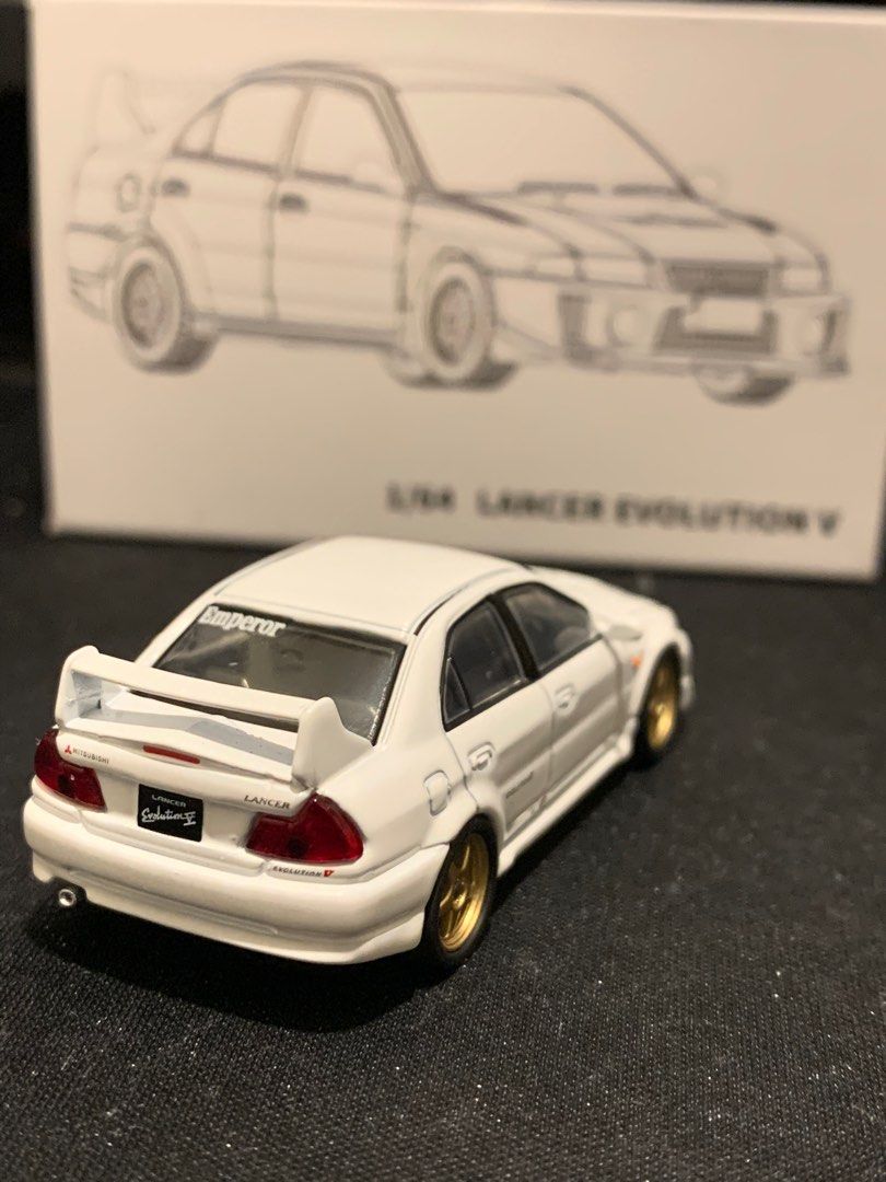 改裝 Evo 5 - 美國 YouTuber AdamLZ 仕樣 帝王隊 Emperor Lancer Mitsubishi ...