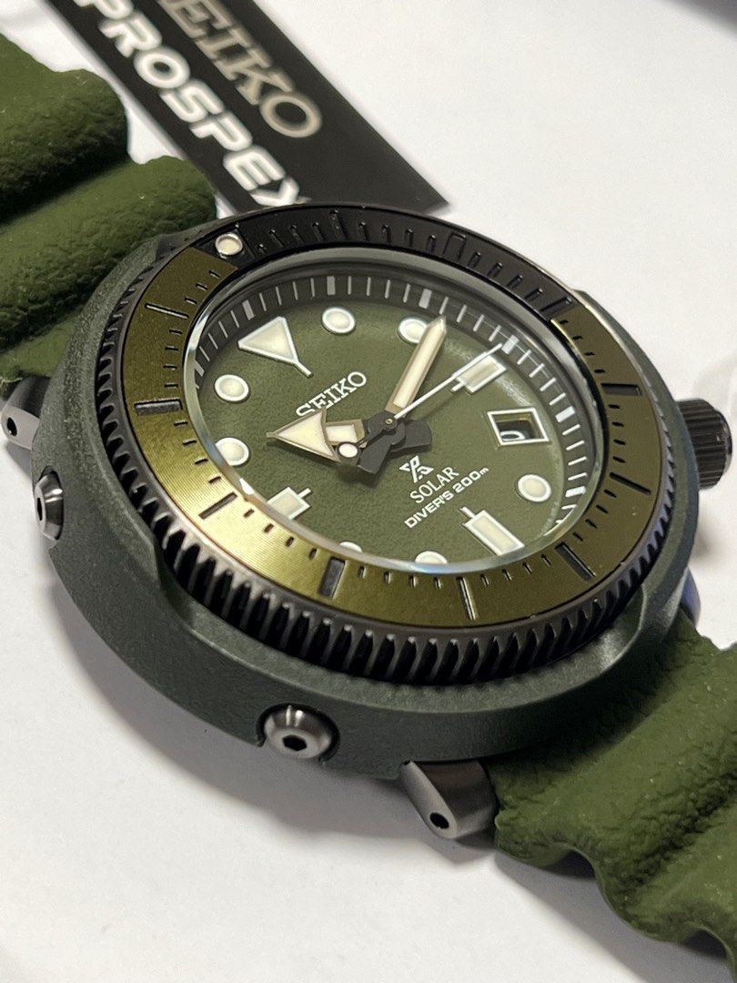 精工 SEIKO Prospex Mini Tuna 吞拿魚罐頭200M Diver's 潛水錶, 名牌, 手錶 - Carousell