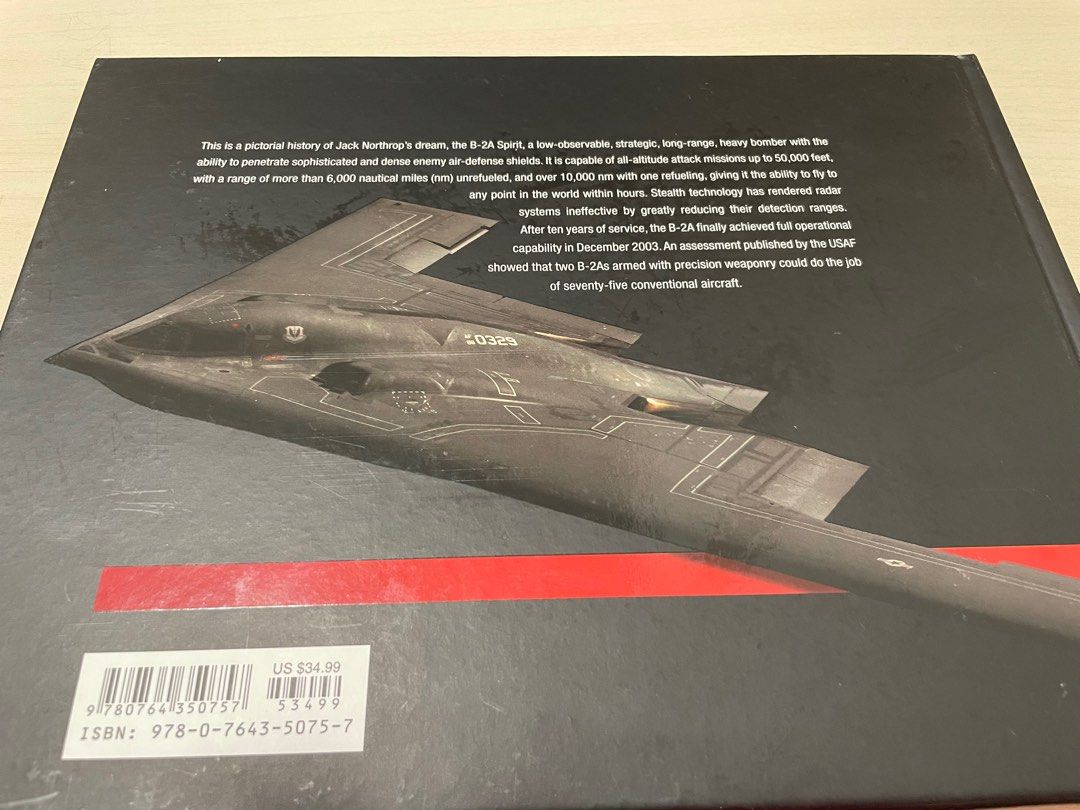 A pictorial history of B-2A Spirit Stealth bomber by Jim Goodall ...