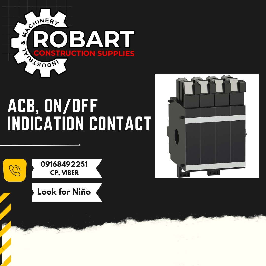ACB, On/Off Indication Contact, Commercial & Industrial, Construction ...